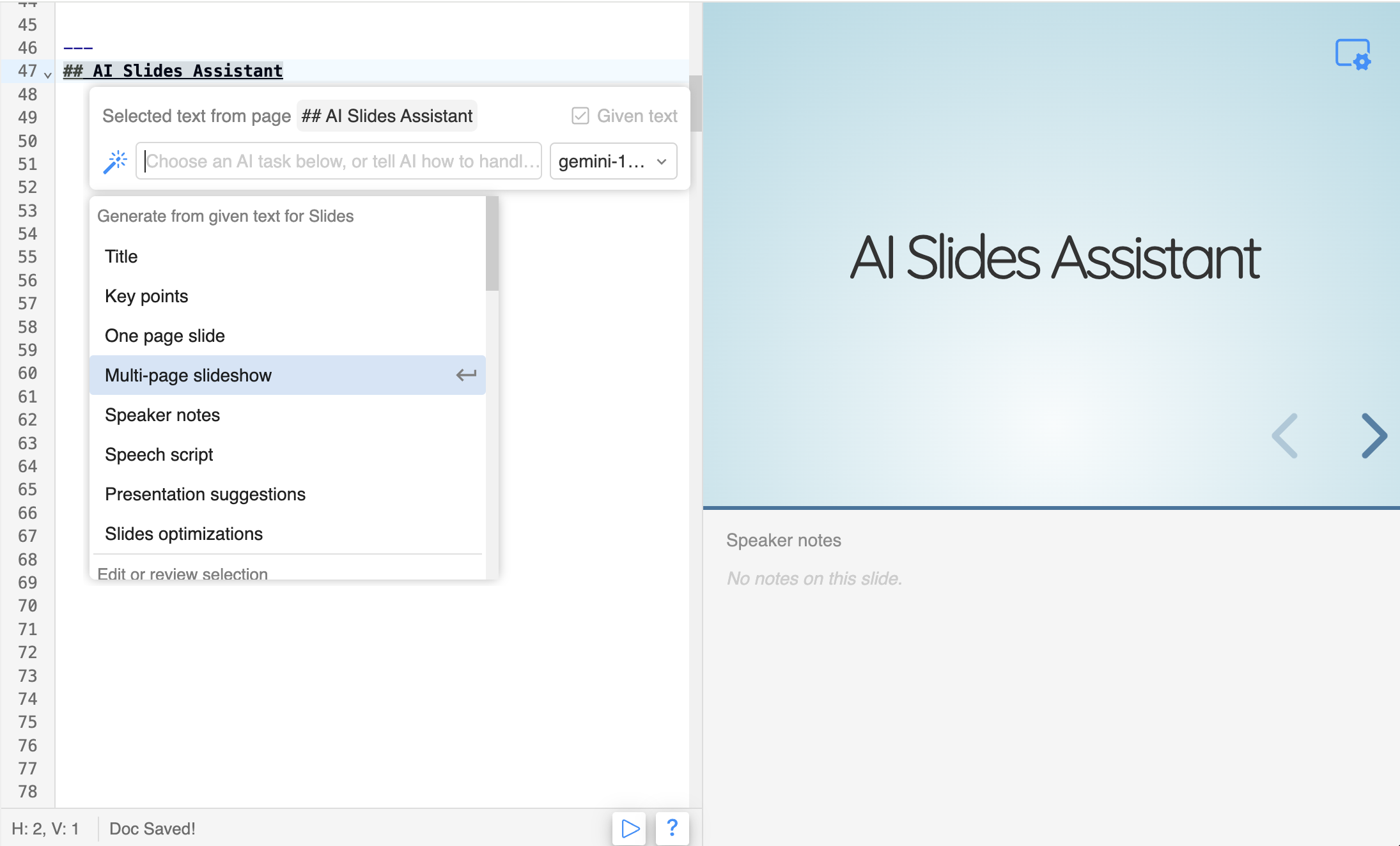 FunBlocks AI Slides: One-Click Slides Generation | FunBlocks AI